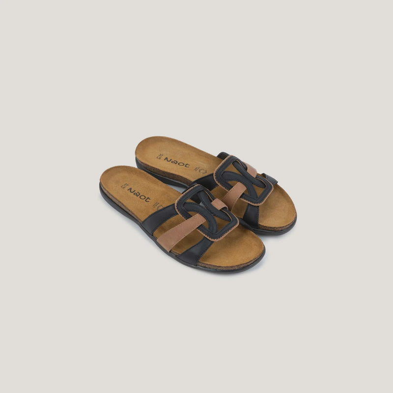 Naot Liv 105150 Two Tone Slide Sandal – Strada