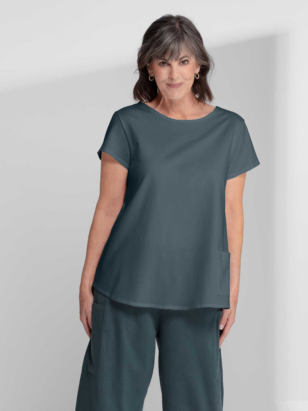 Fat Hat Blue Spruce Cap Sleeve Tee Strada Shoes Northampton, MA