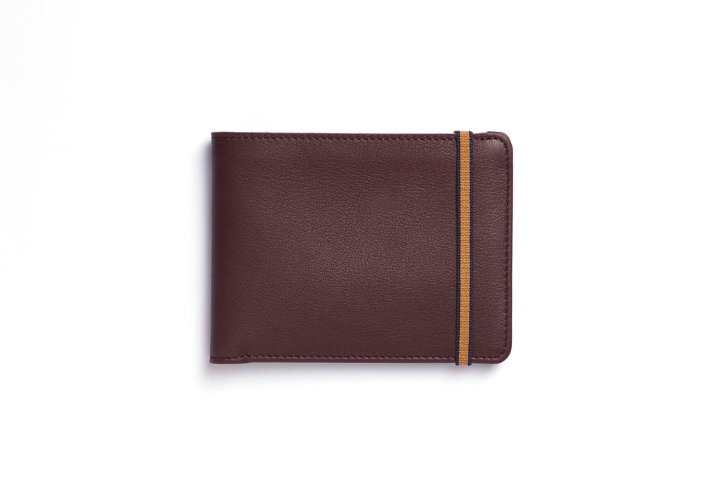 Burgundy Minimalist Wallet – Strada